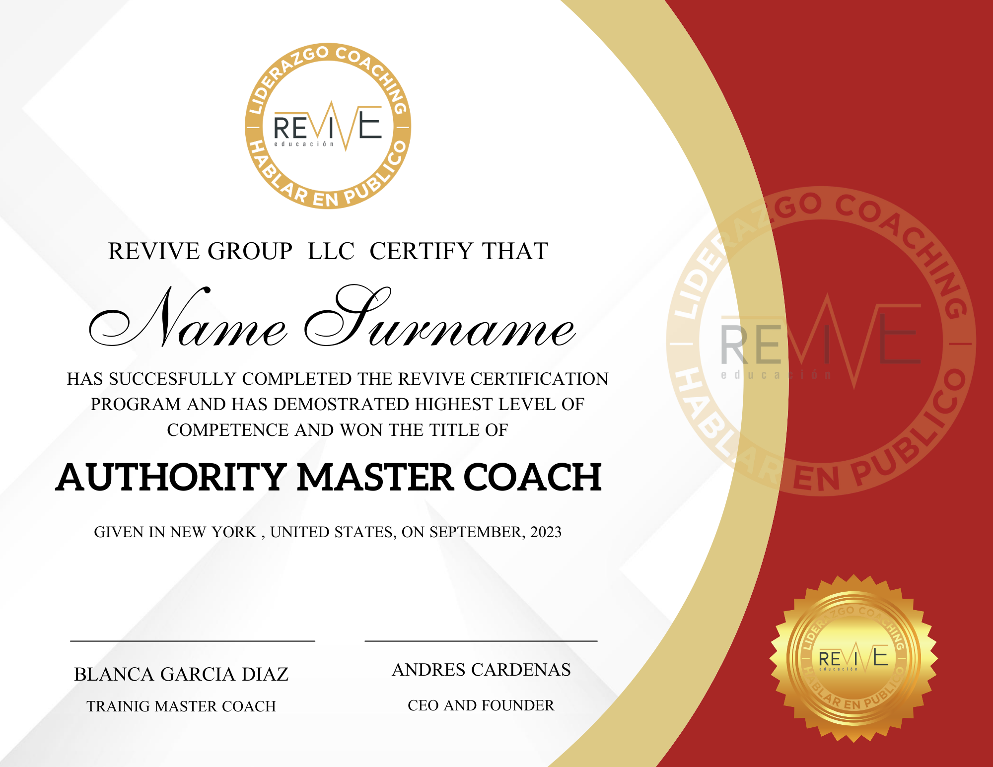 Authority Master Coach - Centro de Certificación de Coaching y Liderazgo